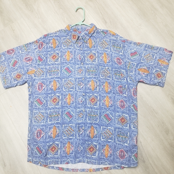 Shirts | Vintage Surf Board Mario Ferrari Shirt Size Large | Poshmark